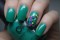 Orly Green With Envy swatches - Nail Lacquer UK