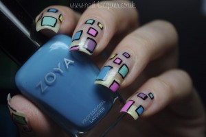 Floating nail art - Nail Lacquer UK