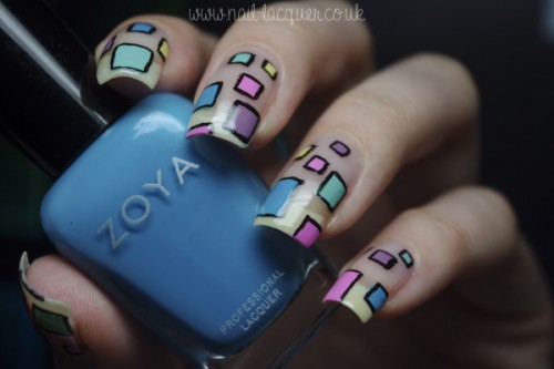 Floating nail art - Nail Lacquer UK