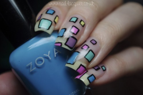 Floating nail art - Nail Lacquer UK