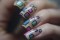 Floating nail art - Nail Lacquer UK