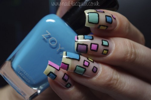 Floating nail art - Nail Lacquer UK