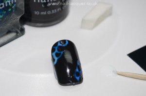 Nail foil pattern tutorial - Nail Lacquer UK