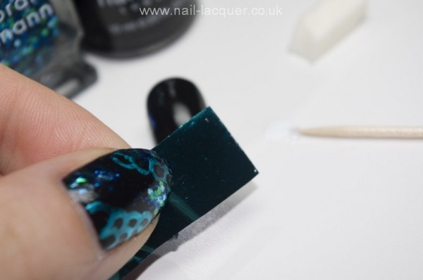 Nail foil pattern tutorial - Nail Lacquer UK