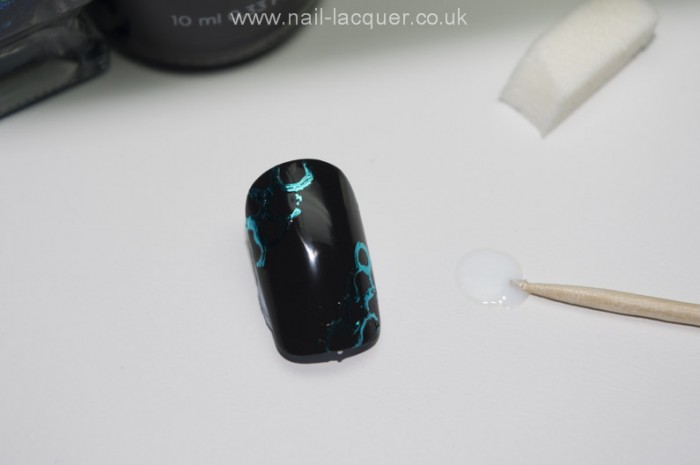 Nail foil pattern tutorial - Nail Lacquer UK