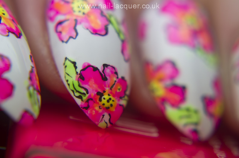 GlamLac-neon-swatches (12) - Nail Lacquer UK