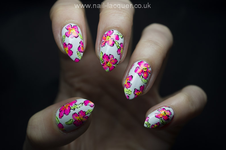 GlamLac-neon-swatches (8) - Nail Lacquer UK