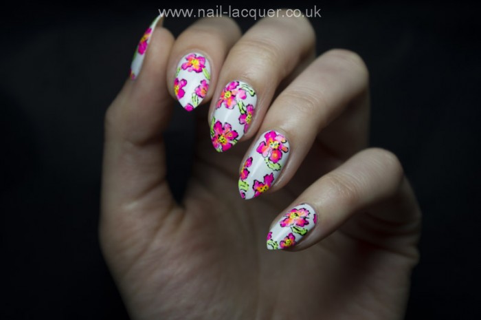 GlamLac neon swatches - Nail Lacquer UK