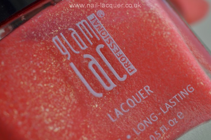 GlamLac Spicy Orange swatches - Nail Lacquer UK