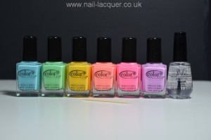 Rainbow nails tutorial - Nail Lacquer UK