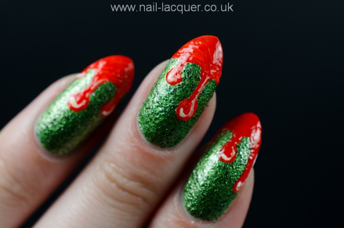 Scary Halloween nail art - Nail Lacquer UK