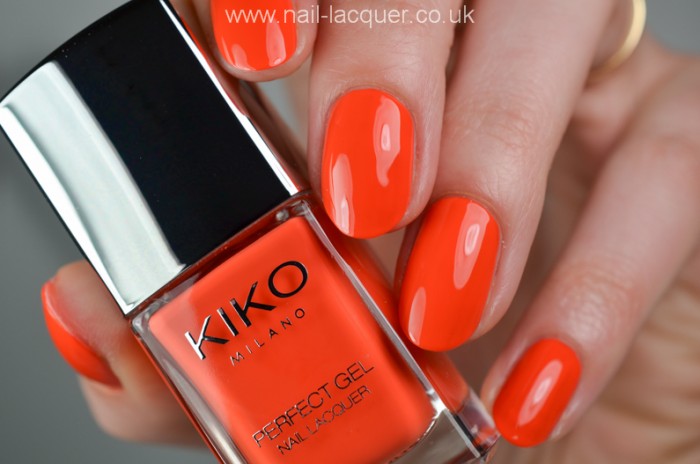 KIKO Perfect Gel swatches and review - Nail Lacquer UK