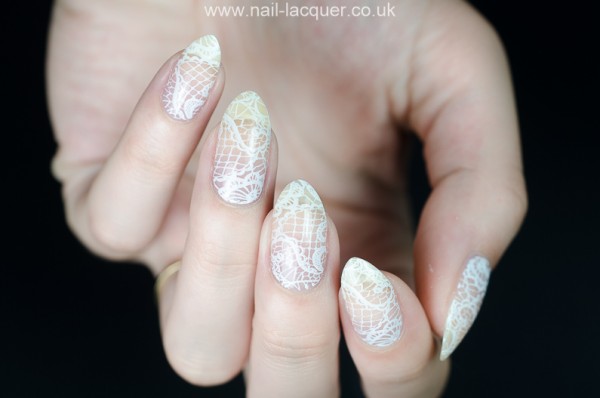 lace nails tutorial