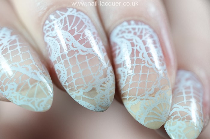 lace nails tutorial