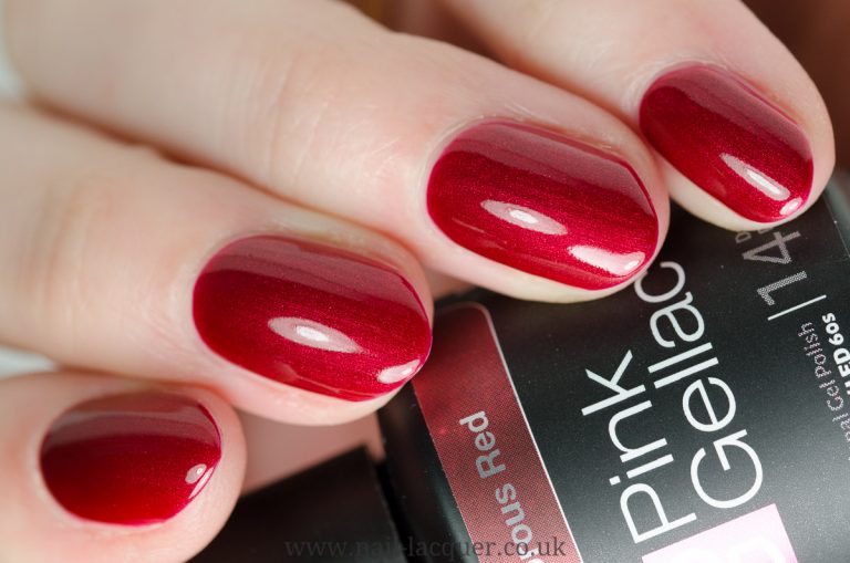 Pink Gellac Rebellion Collection review and swatches by Nail Laquer UK