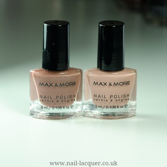 Max & More duo nail polish review by Nail Laquer UK blog
