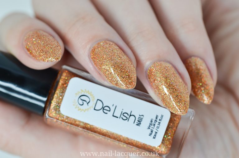 De'Lish Nails London swatches and review by Nail Lacquer UK blog