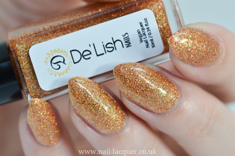 De'Lish Nails London swatches and review by Nail Lacquer UK blog