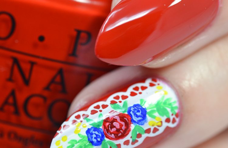 Vintage Roses Nail Art 7 Nail Lacquer Uk