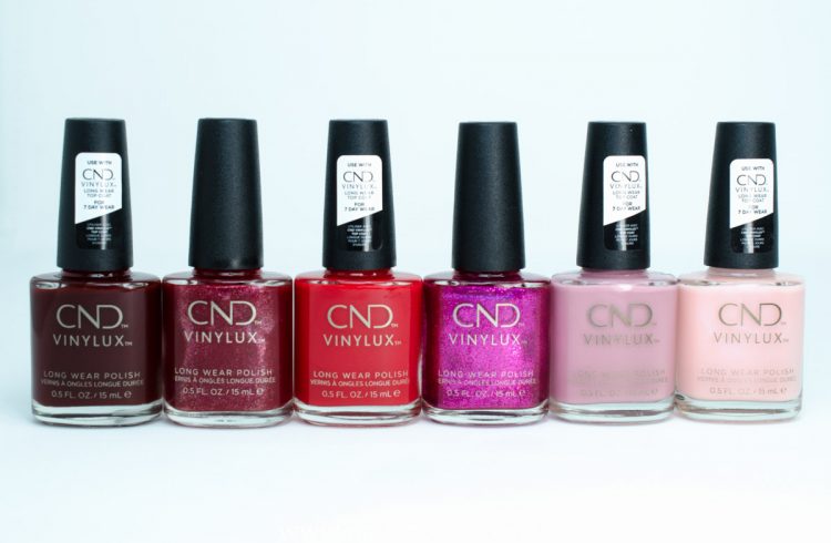CND Vinylux nail polish swatches by Nail Lacquer UK blog