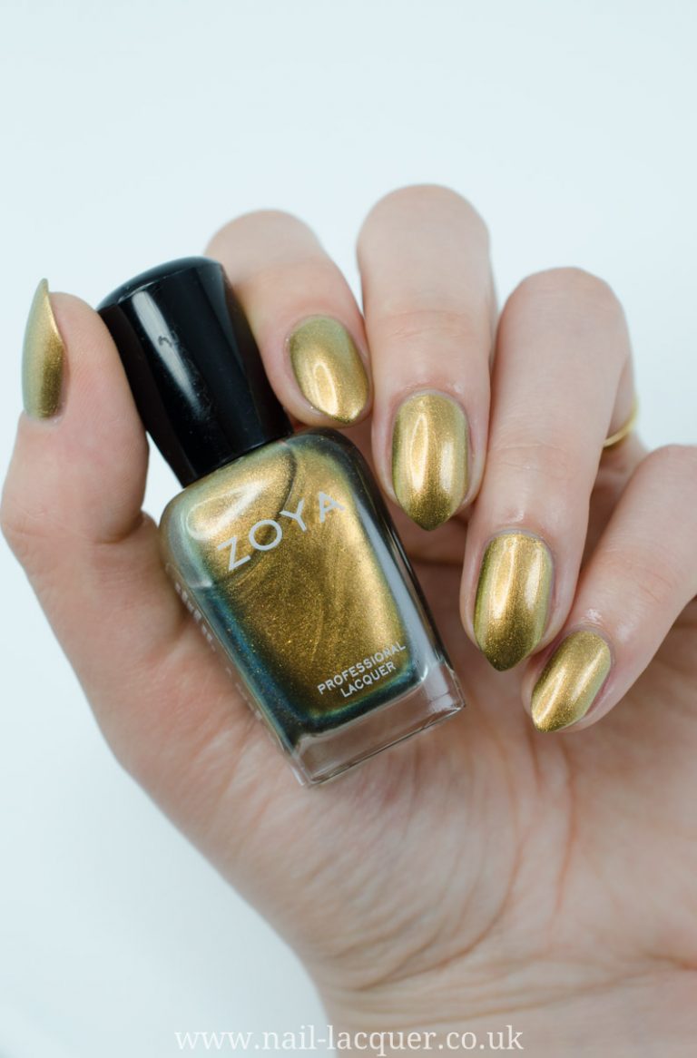 Zoya Aggie review and swatches by Nail Lacquer UK