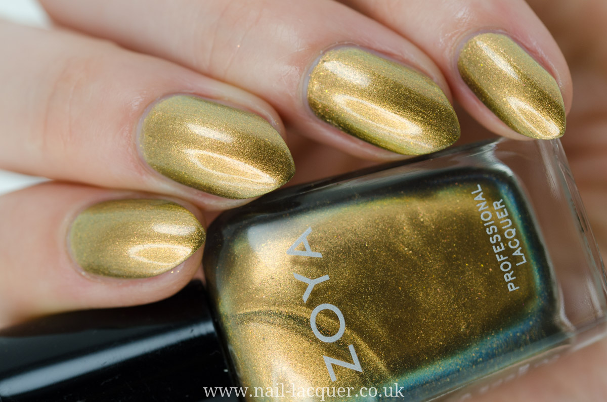 Zoya Aggie review and swatches by Nail Lacquer UK