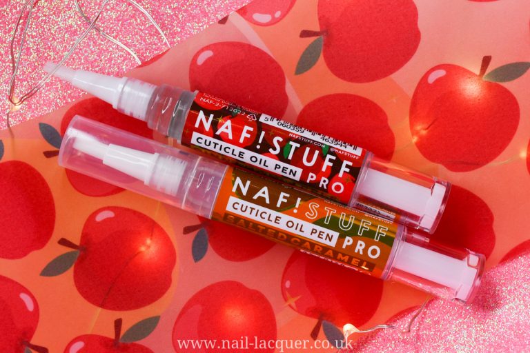 NAF! Stuff PRO autumn and winter cuticle oil review by Nail Lacquer UK